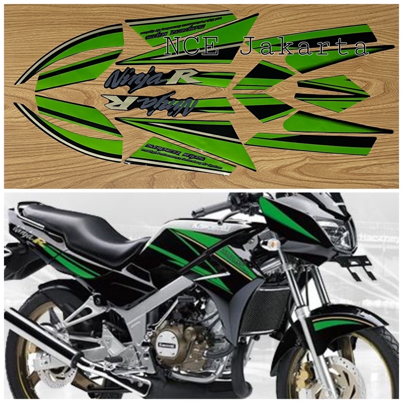 Jual STIKER STRIPING NINJA R 2015 SE SPECIAL EDITION HITAM | Shopee ...