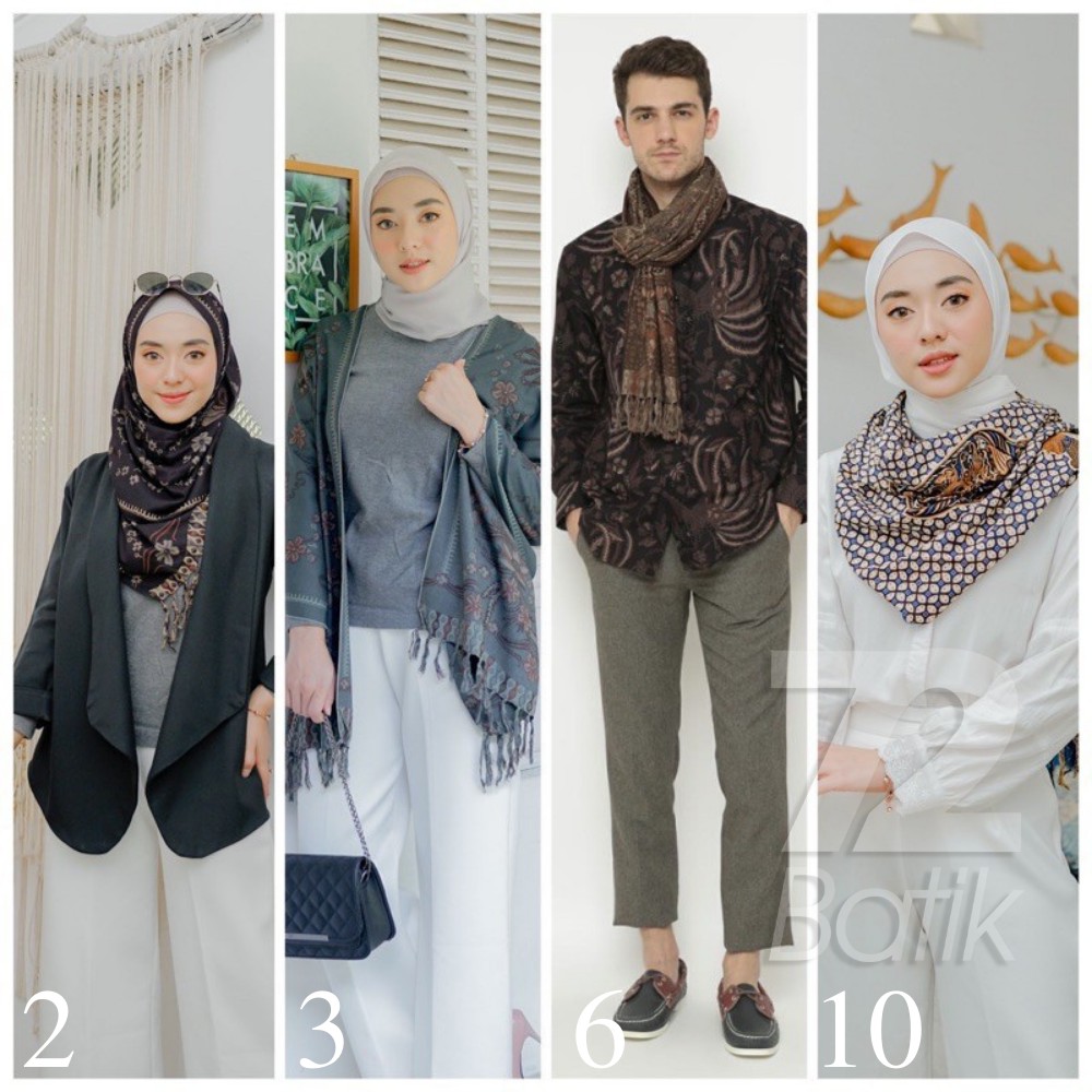 Jual BEST SELLER SYAL SCRAF SELENDANG SLENDANG BATIK PREMIUM 721521 CAP ...