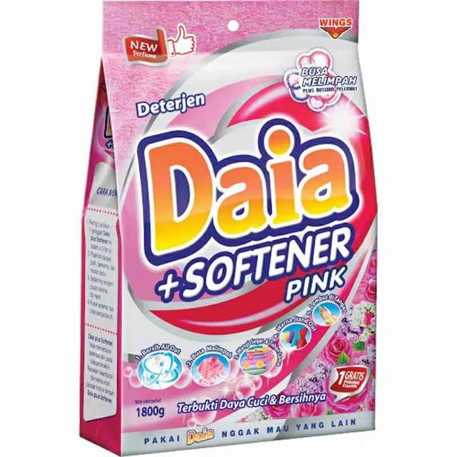 Jual Daia Plus Softener 1.8kg | Shopee Indonesia