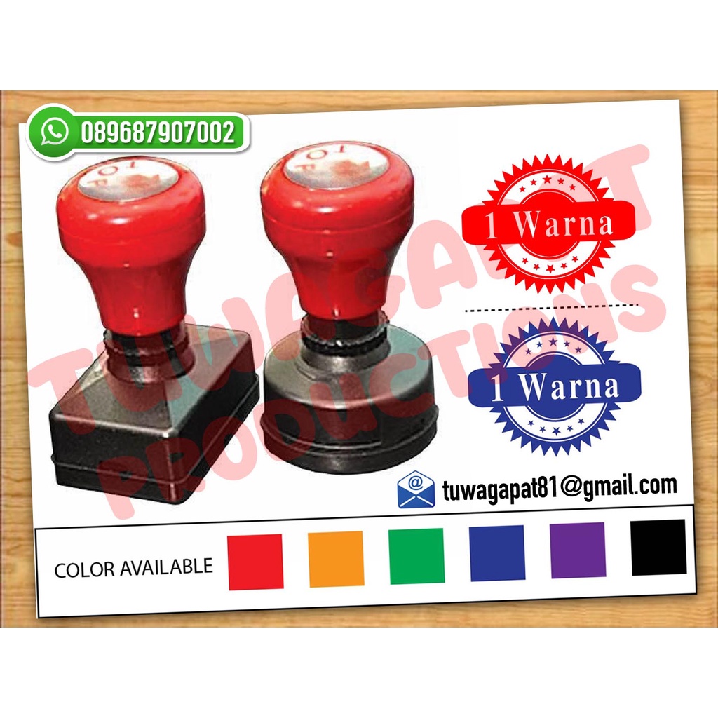 Jual Stempel Warna Otomatis Flash Murah | Shopee Indonesia