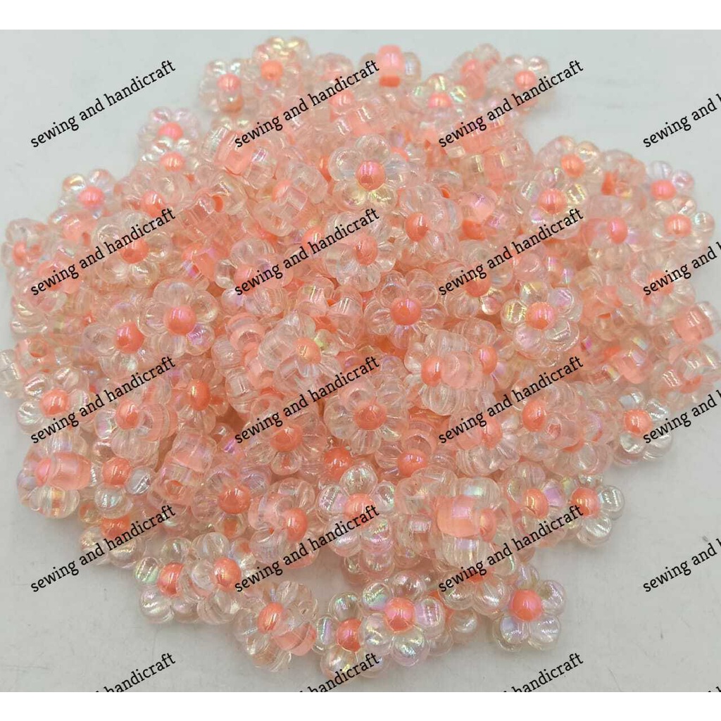 Jual Mote/Manik/Mutiara Isi Bunga Pelangi 12 MM | Shopee Indonesia
