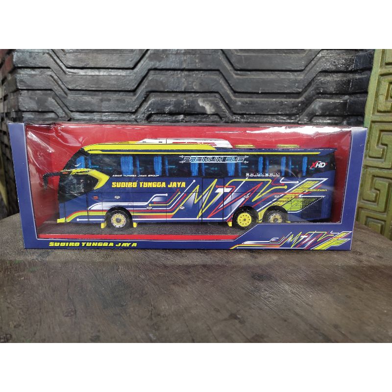 Jual Miniature Bus STJ Draka | Shopee Indonesia