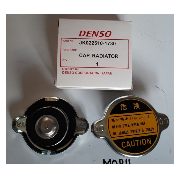 Jual ORI DENSO JEPANG 0.9 Tutup Kap Air Radiator TOYOTA Kijang 4K doyok ...
