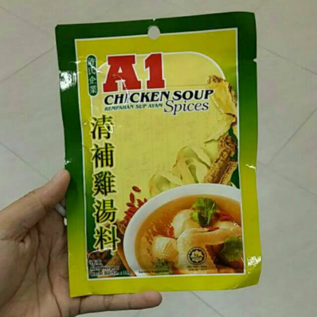 Jual A1 CHICKEN SOUP SPICES - BUMBU MASAK AYAM OBAT - bak kut teh Sup ...