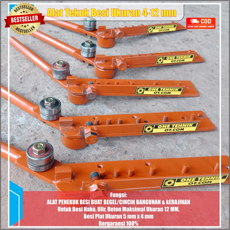 Jual (TERLARIS)Alat Tekuk Besi,Penekuk Besi,Tekuk Begel Ukuran 4 6 8 10 ...
