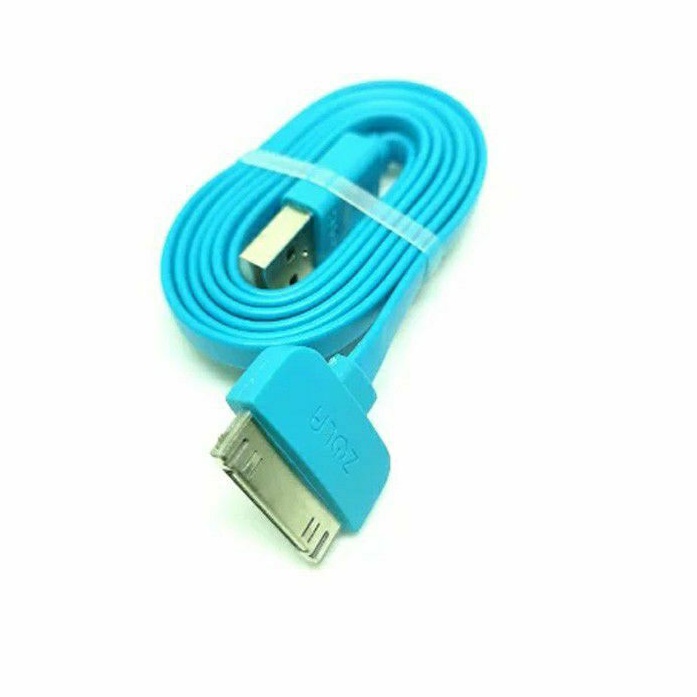 Jual Kabel iPd 1 2 3 Data Cable 30 Pin Kabel Charger iPn 4 4G 4S Kabel ...