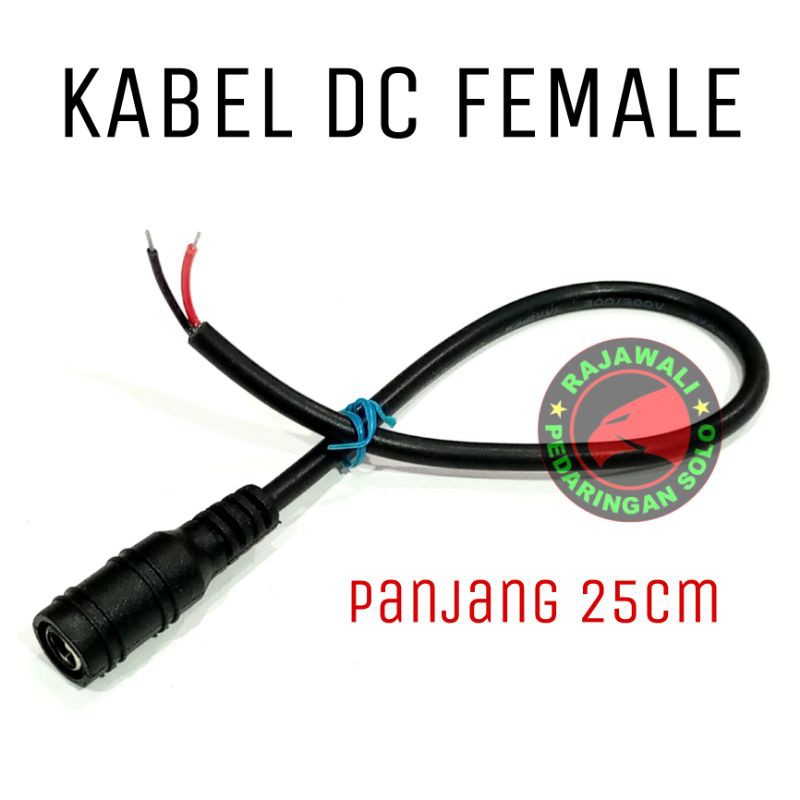 Jual KABEL JACK DC FEMALE 25cm | Shopee Indonesia