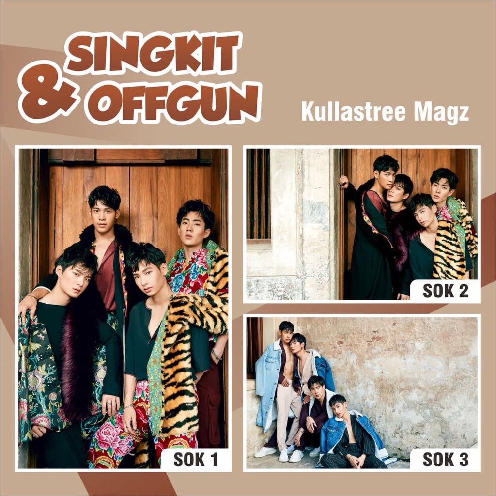 Jual POSTER THAILAND SINGKIT OFFGUN KULLASTREE MAGZ SINGTO KRIST OFF ...