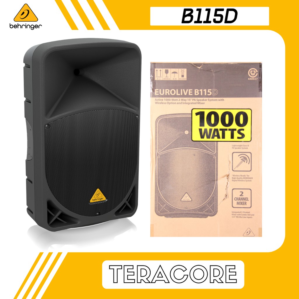 Jual Behringer B115D B115 B-115D B 115 D Speaker Aktif 15 Inch 1000 ...