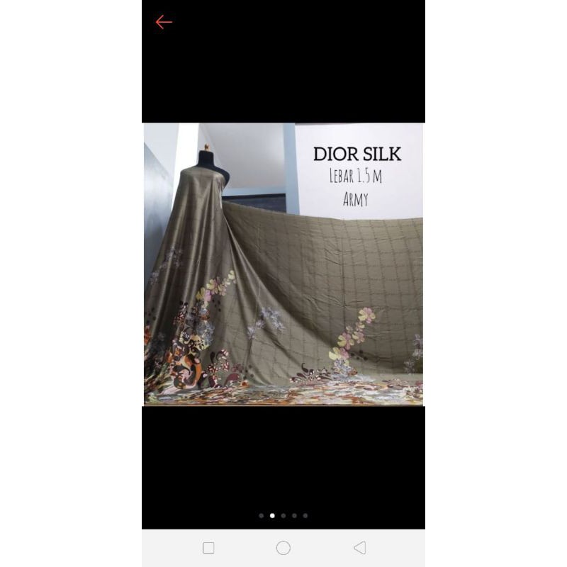 Jual Bahan Dior Silk | Shopee Indonesia