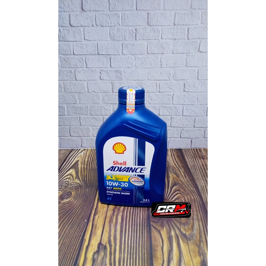 Jual Oli Shell Advance AX7 Matic 10W-30 0,8L | Shopee Indonesia