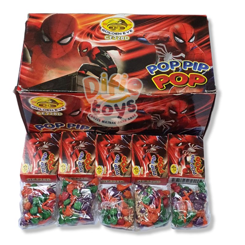 Jual 50 butir pop pop bawang besar banting pop pip pop bawang sudah termasuk babble warp (pack ...