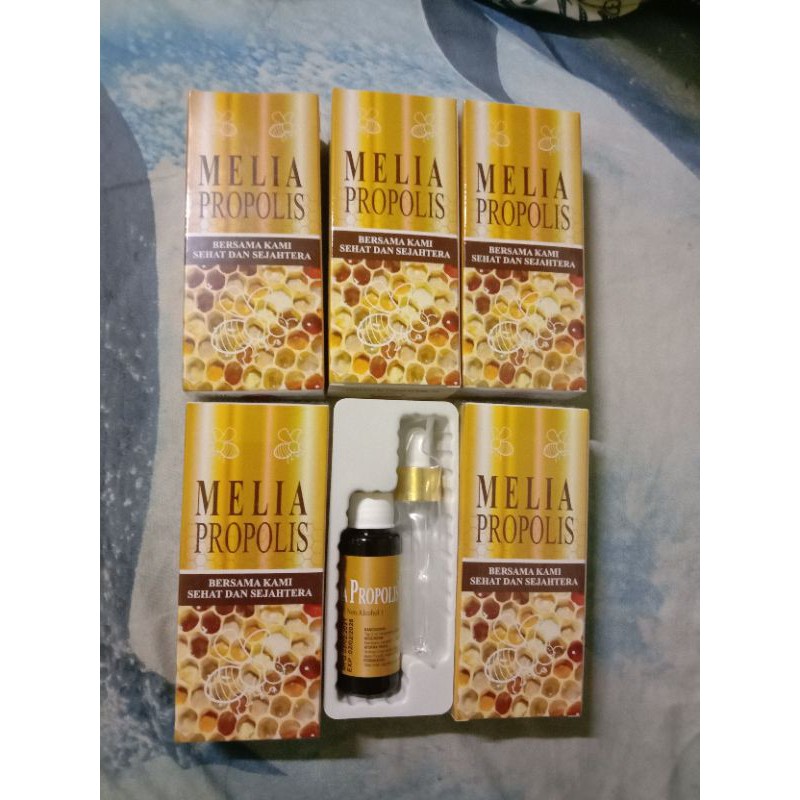 Jual MELIA PROPOLIS 100% ORIGINAL KEMASAN 30ML | Shopee Indonesia