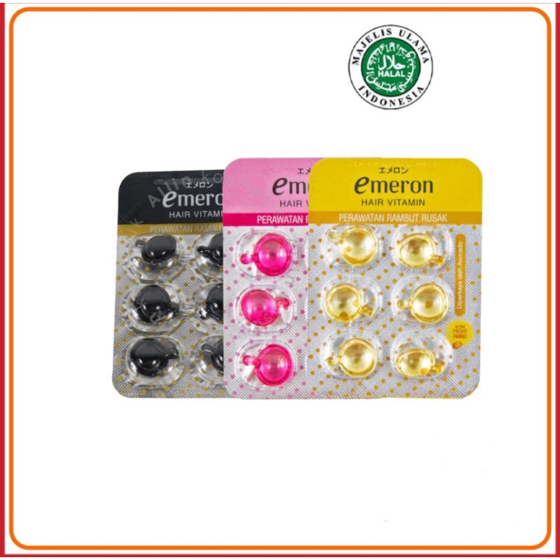 Jual EMERON HAIR VITAMIN / VITAMIN RAMBUT ** | Shopee Indonesia