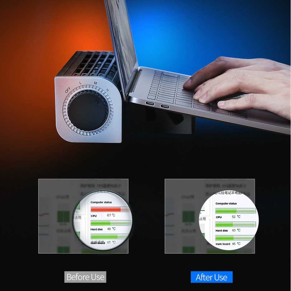 Jual ILANO Cooling Pad Gaming Kipas Pendingin Laptop Tablet Smartphone ...