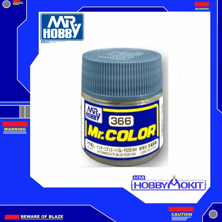 Jual C366 INTERMEDIATE BLUE FS35164 - MR HOBBY GSI CREOS - MR COLOR | Shopee Indonesia