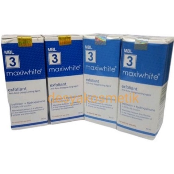 Jual TONER MBL MAXI-WHITE EXFOLIANT 100%ORIGINAL | Shopee Indonesia