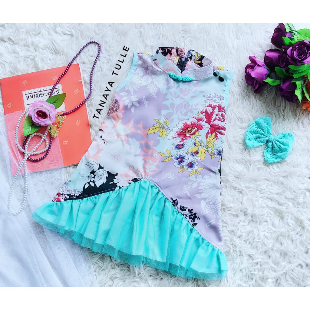 Jual DRESS MODEL TANAYA TULLE ANAK MINT 2-4 TAHUN (READY STOCK ...