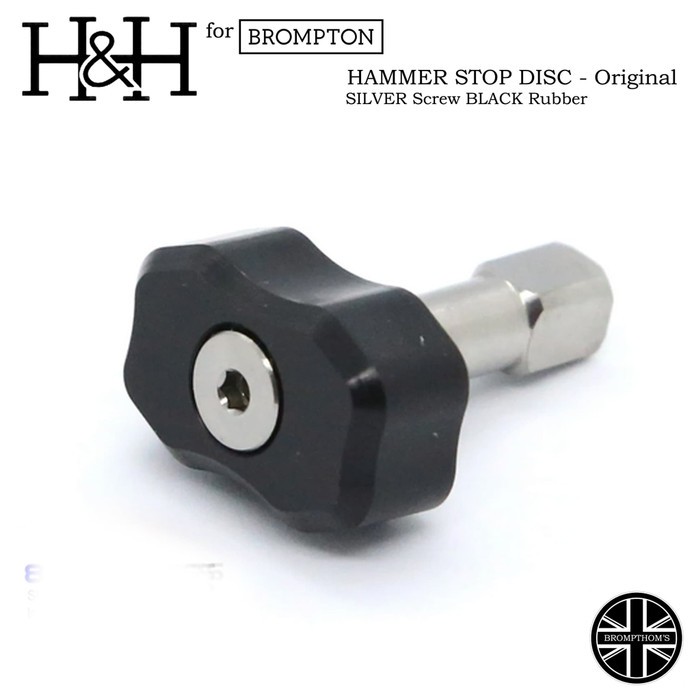 Jual H&H Lower Stop Disc Brompton - Black Silver - Original (Baru ...