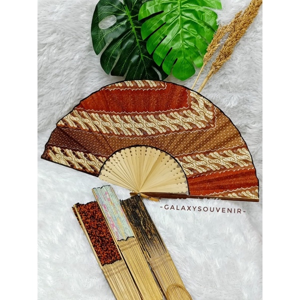 Jual Kipas Batik Jawa Tengah Bambu Etnik | Shopee Indonesia