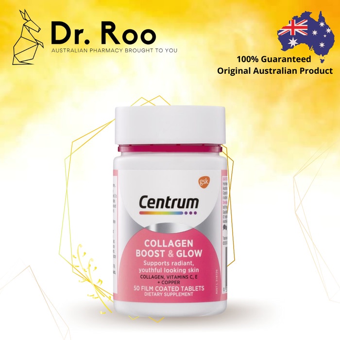 Jual Centrum Collagen Boost & Glow 50 Tablets | Shopee Indonesia