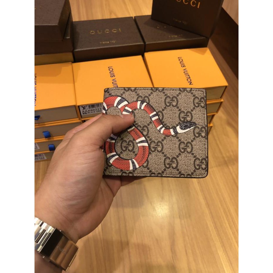 Jual Dompet Pria Gucci Snake Premium 100% ( Bahan 100% Mirror ...
