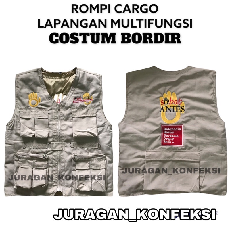 Jual ROMPI LAPANGAN COSTUM BORDIR ATAU MODEL | Shopee Indonesia