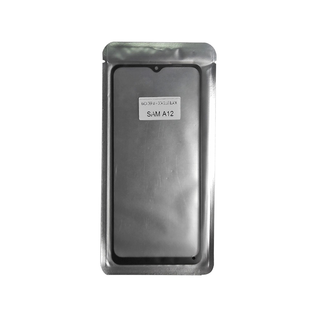 Jual KACA DEPAN OCA GLUE SAM A12 BLACK | Shopee Indonesia