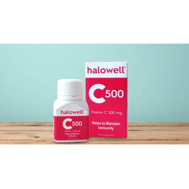 Jual Halowell Vitamin C500 MG 30 Capsul | Shopee Indonesia