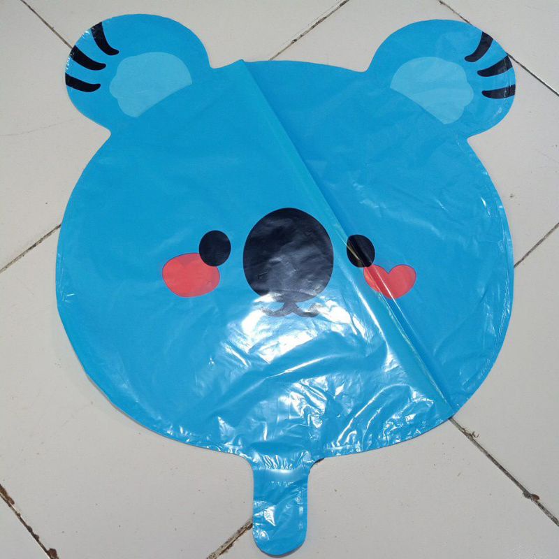Jual Balon Foil Kepala Hewan Mini Balon Karakter Mini Balon Animal ...
