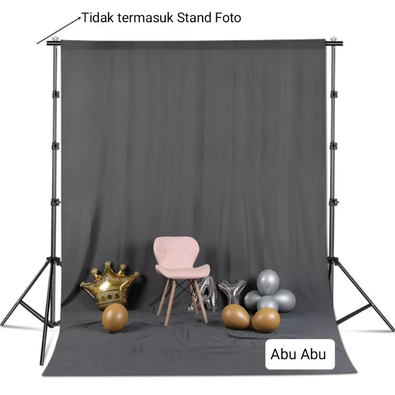 Jual Layar Backdrop Background Warna Lebar Kain Backdrop Warna Kain ...