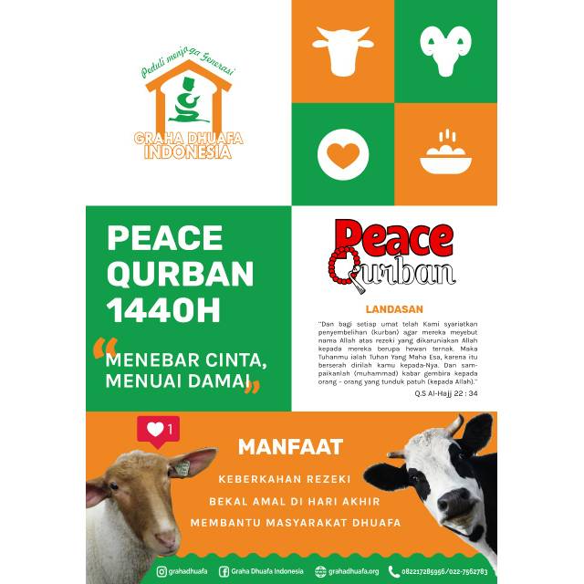 Jual Program Peace Qurban " tebar rendang untuk khaum dhuafa di seluruh Indonesia" | Shopee ...