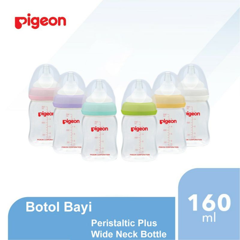 Jual BOTOL DOT - PIGEON - WIDE NECK 160ML | Shopee Indonesia