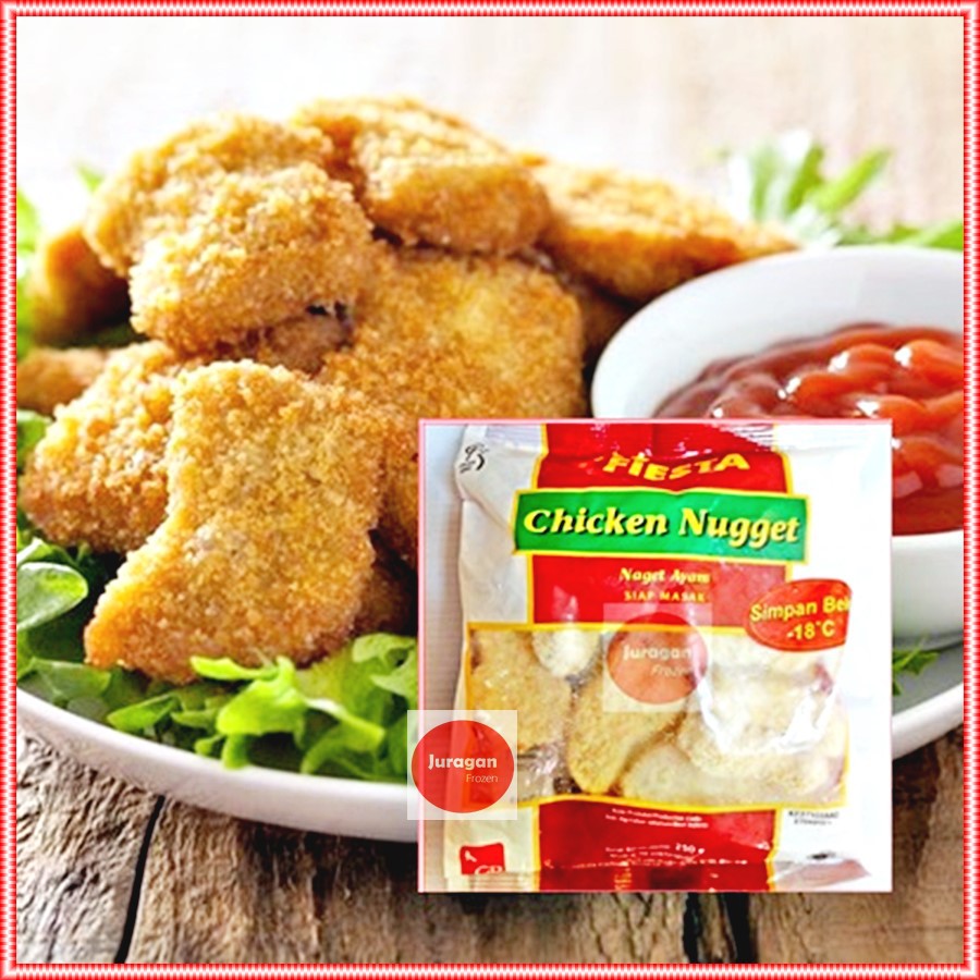 Jual NUGGET AYAM FIESTA FROZEN RASA CHICKEN NUGET 250GR DAN 500GR ...