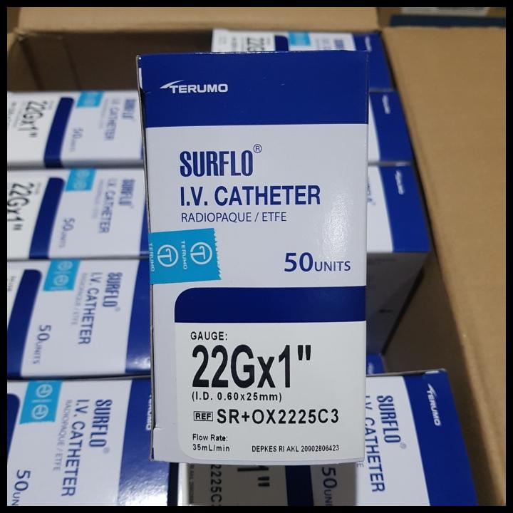 Jual Iv Catheter 22 Terumo / Surflo 22 Terumo / Surflo Iv Catheter ...