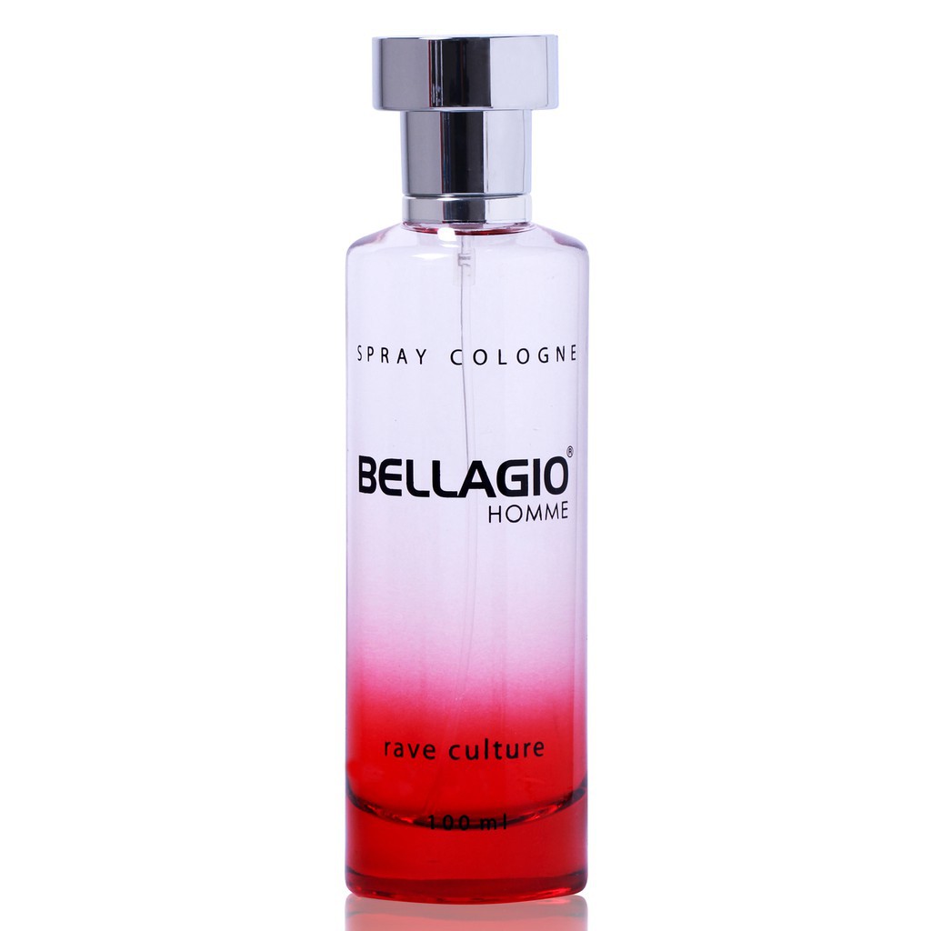 Jual Bellagio Spray Cologne Red Rave Culture - Merah 100 ml | Shopee ...