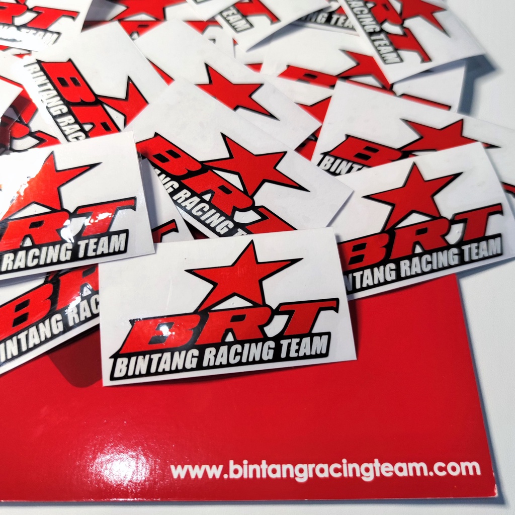 Jual STICKER BRT ORIGINAL STIKER BRT CUTTING TIMBUL Bintang Racing Team ...