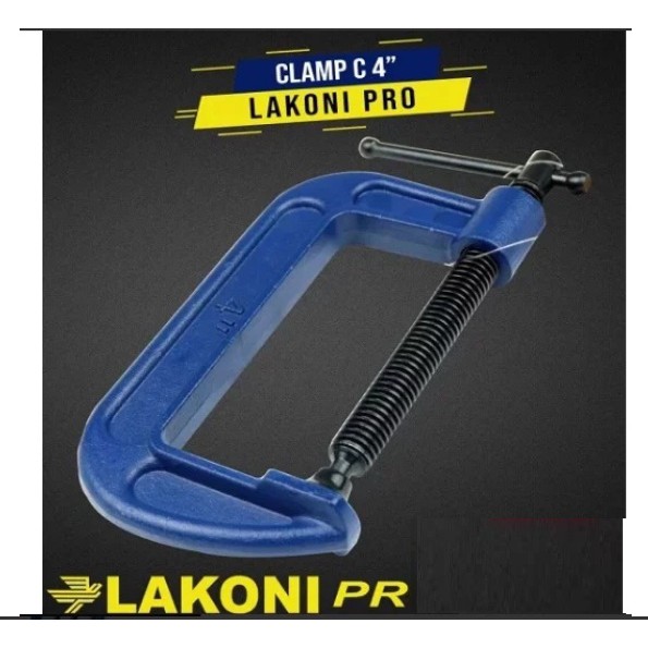 Jual Catok C Klem C Clamp G 4 Inch Catok Pres Klem Kayu Pengelasan ...