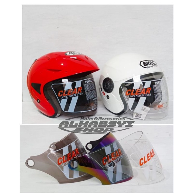 Jual Kaca Helm | Visor Helm MDS Protector/Project/Reflector/Vento/BMC ...