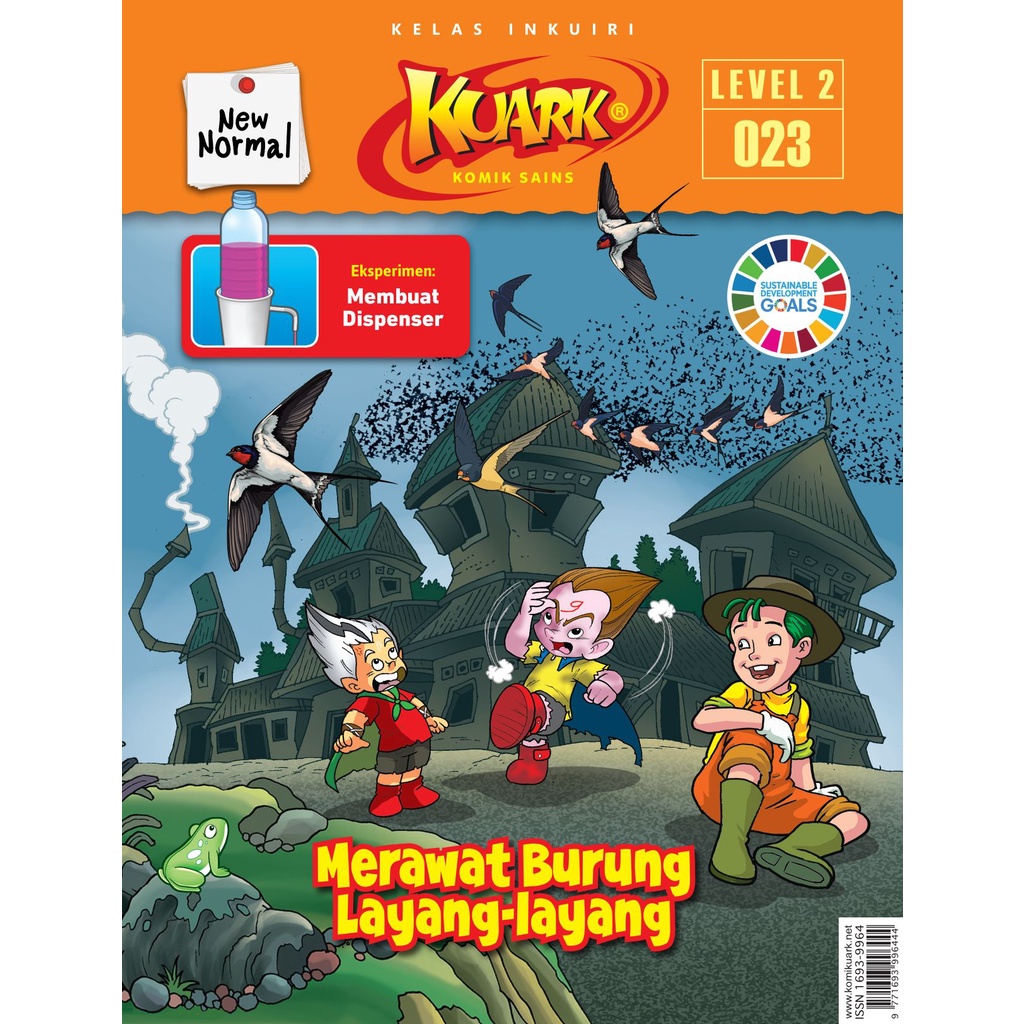 Jual KUARK Komik Sains Level II Nomor 023 New Normal - Materi OSK 2023 | Shopee Indonesia