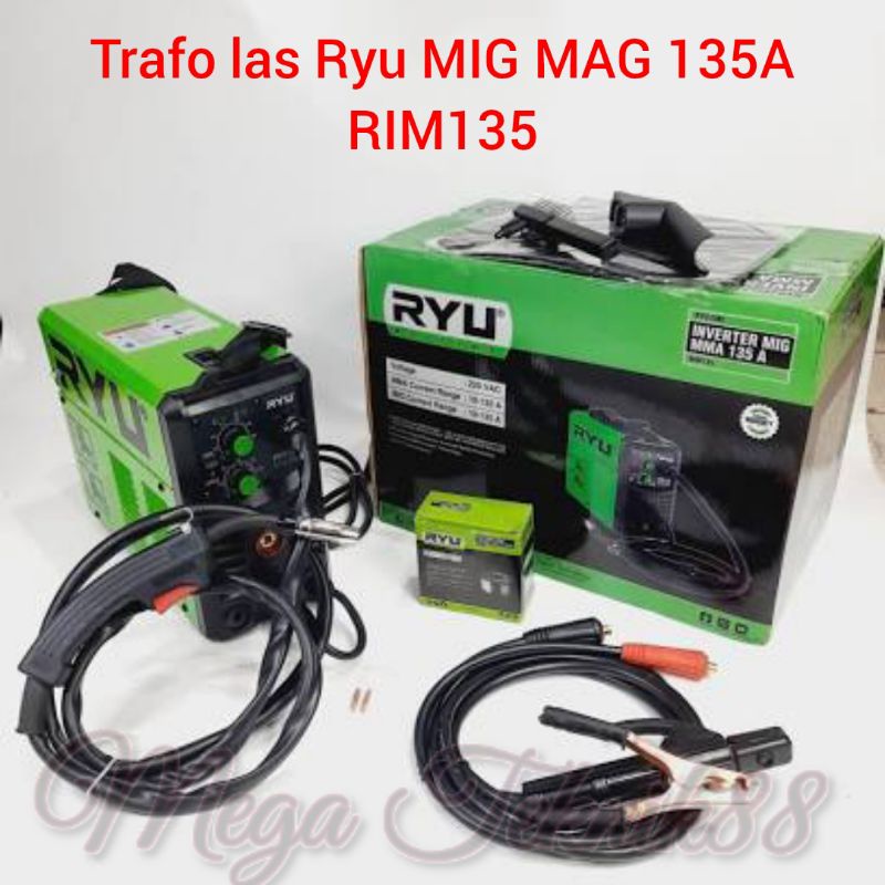 Jual TRAFO LAS RYU MIG MMA 135A MESIN LAS MIG MAG RYU CO2 135A | Shopee ...