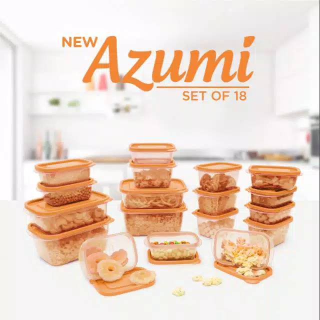 Jual Technoplast Azumi 1 set 18 pcs | Shopee Indonesia