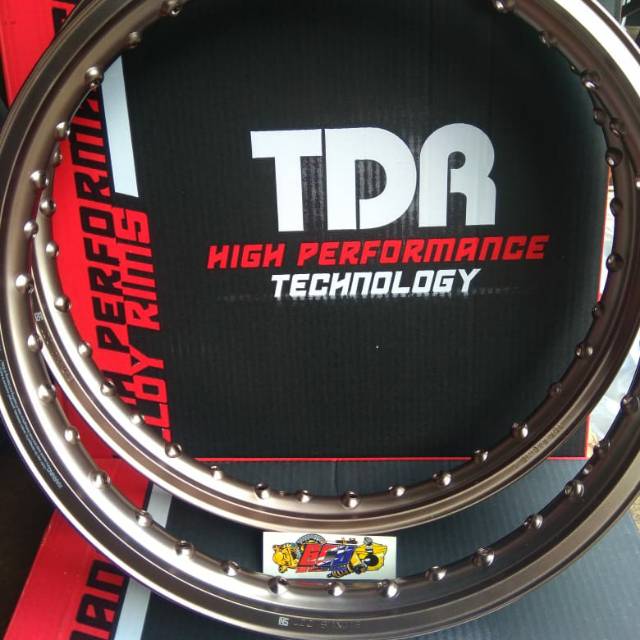 Jual Velg TDR ER shape Ring 17 titanium brown harga untuk 1pcs / ukuran ...