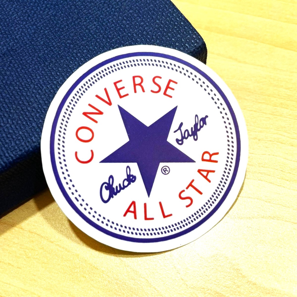 Jual Stiker / Sticker CONVERSE All Star Brand Logo Cutting | Shopee ...