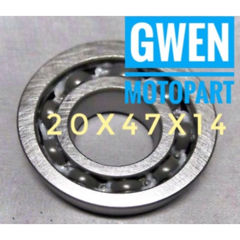 Jual Radial Bearing Ball Dengan Ukuran Rasio 20X47X14 Bantalan Bola ...