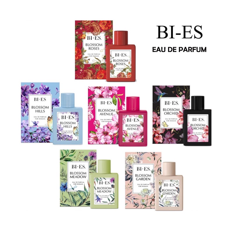 Jual BI ES Parfum Wanita Blossom Eau de Parfum Bies EDP 100 ml | Shopee ...