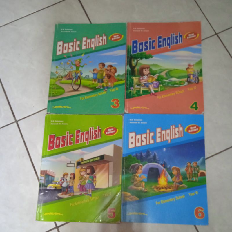 Jual Basic English 1 2 3 4 5 6 Bekas Pakai | Shopee Indonesia