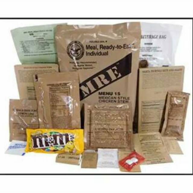 Jual [ ORI ] RANSUM TENTARA AMERIKA MRE USA SURVIVAL FOOD MAKANAN ...