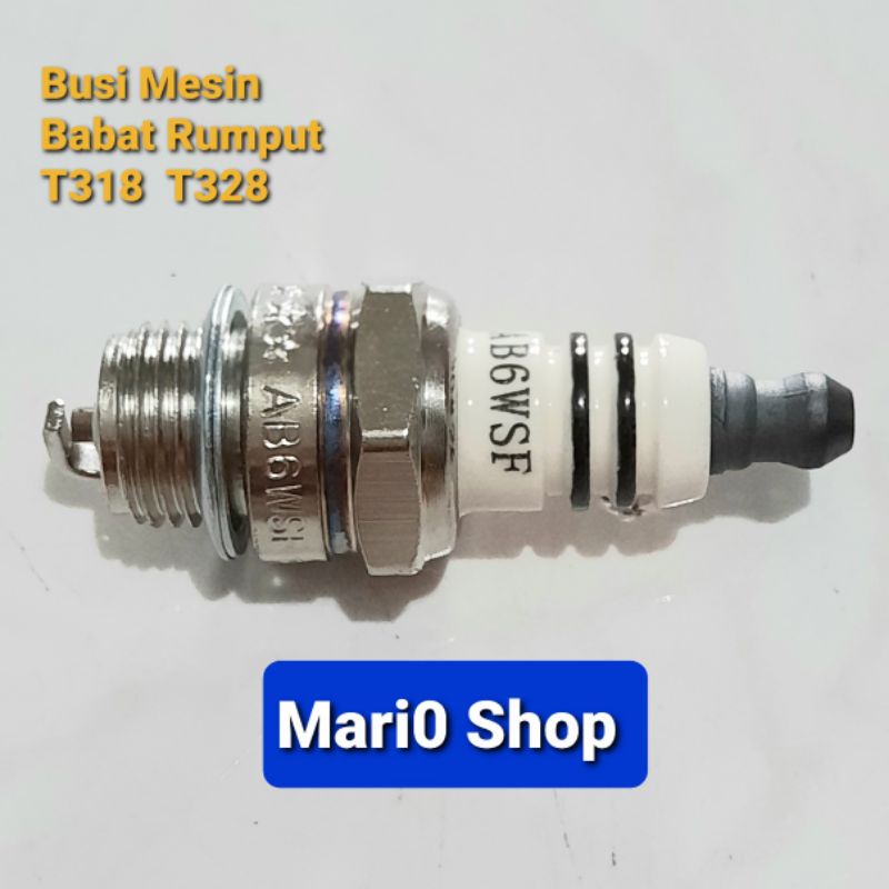 Jual T328 Busi Mesin Babat Rumput Motor Mini 2 Tak Chain Saw Senso ...