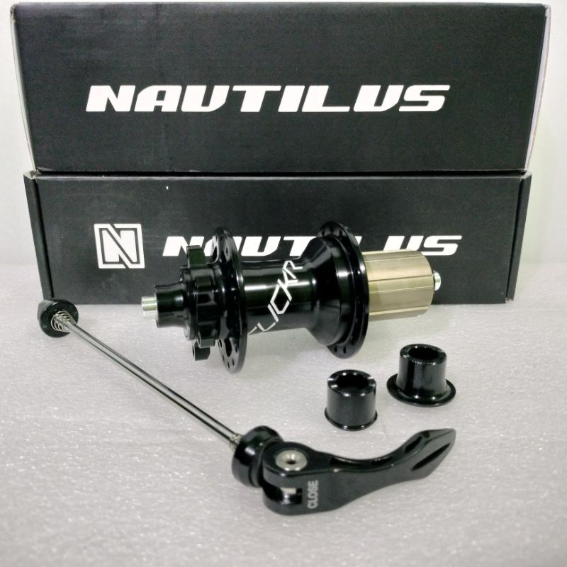 Jual Freehub Nautilus ClickR TA 142 body Shimano Disc brake QR 135 mm ...